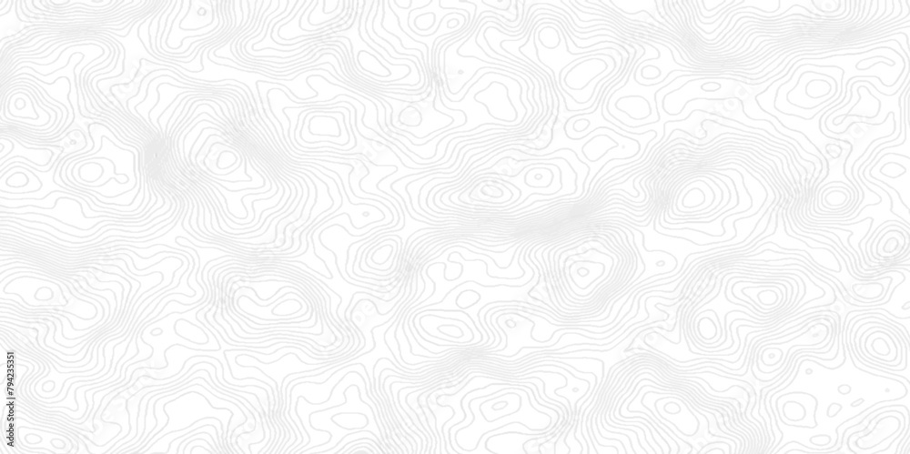 abstract Geographic mountain relief, White wave paper curved reliefs ...