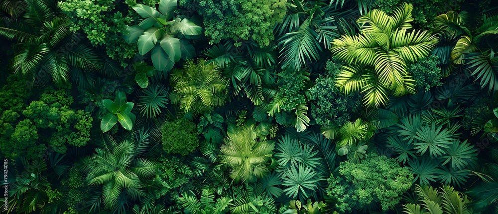 Lush Tropical Rainforest: A Diverse Ecosystem with Fertile Lands and ...