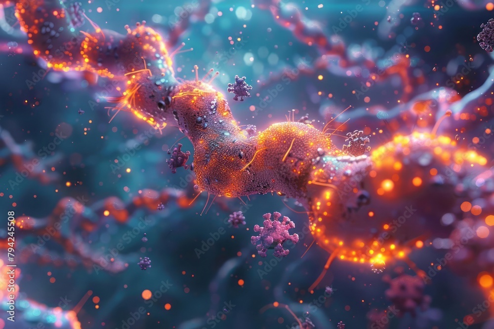Enzyme reaction visualization, metabolic pathways, biocatalysis in ...