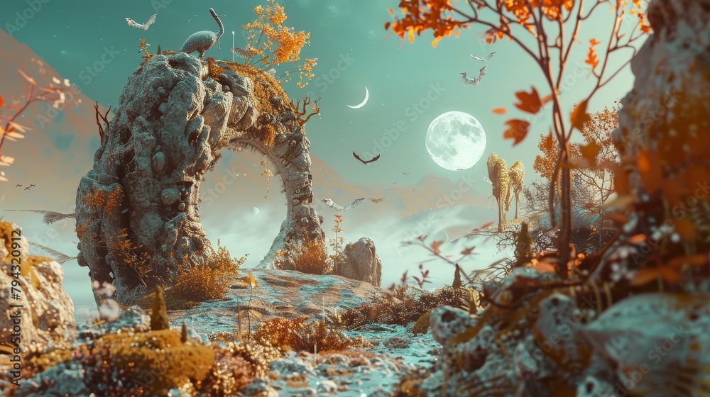 Infuse traditional surrealism with a twist of psychological depth ...