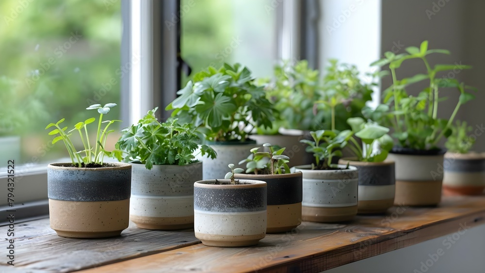 Visual guide to plant care routines covering watering pruning repotting ...