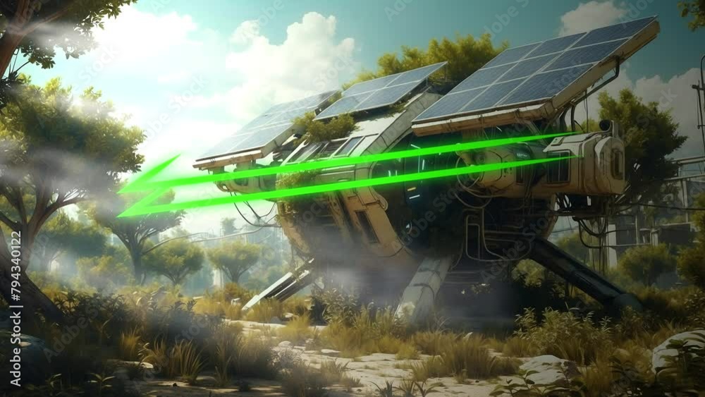 solar technology, with solar cells that capture solar energy for a more ...