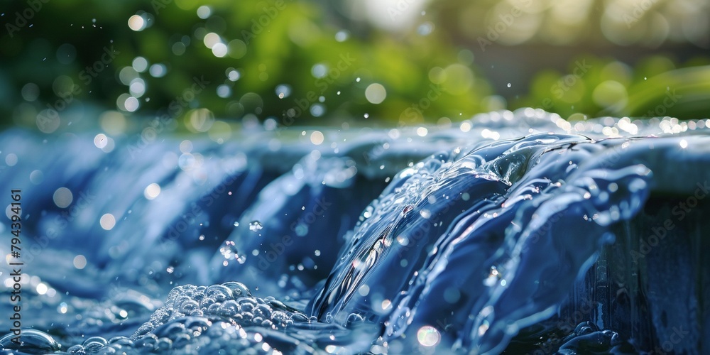 Water harvesting landscape to catch store and re-use storm water, rain ...