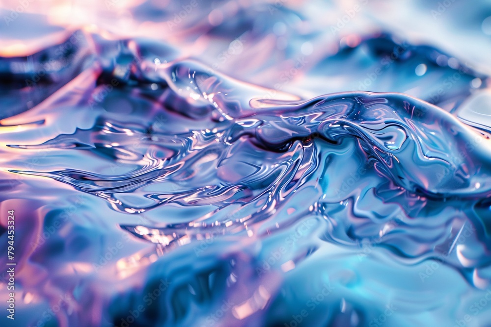 Immerse yourself in the dynamic beauty of abstract water textures ...