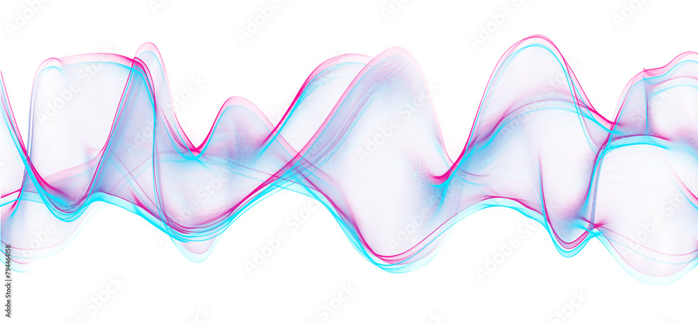 Abstract neon color visual music wave frequencies rhythm PNG ...