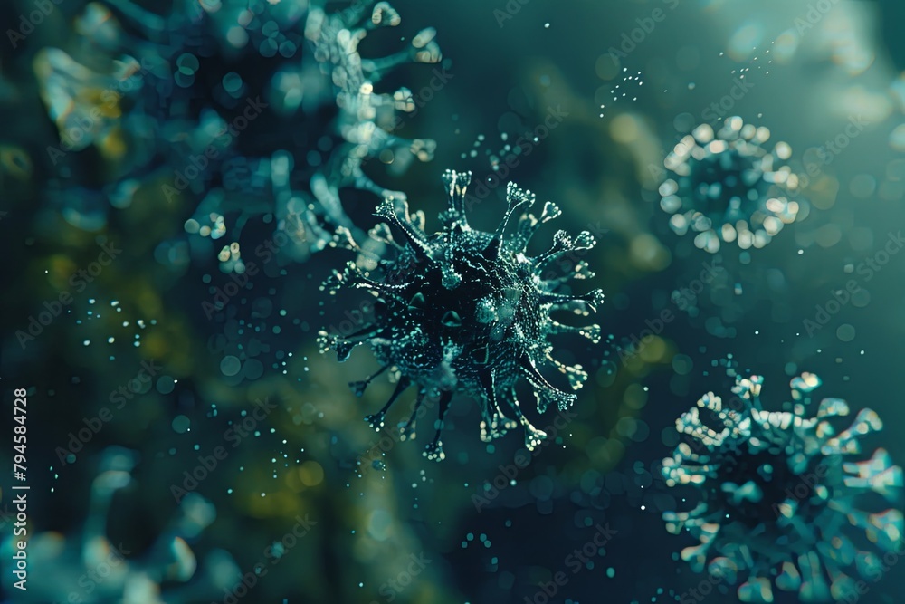 Virus pandemic vaccine coronavirus COVID transmission infecirus ...