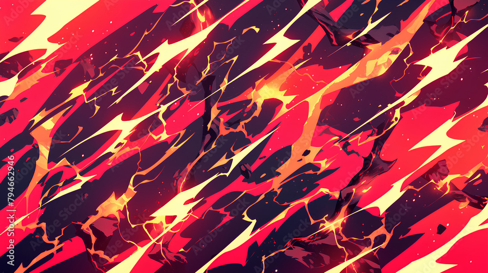 Red light strike, comic , background ,anime, 4k, wallpaper, fantasy ...