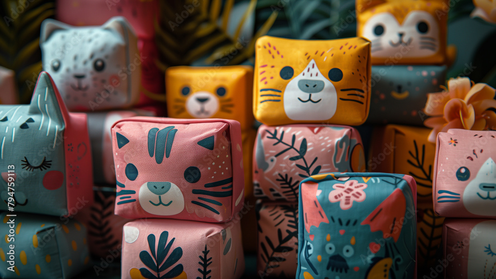 Children’s Eco-Toys- Create vibrant, colorful packaging for a brand of ...