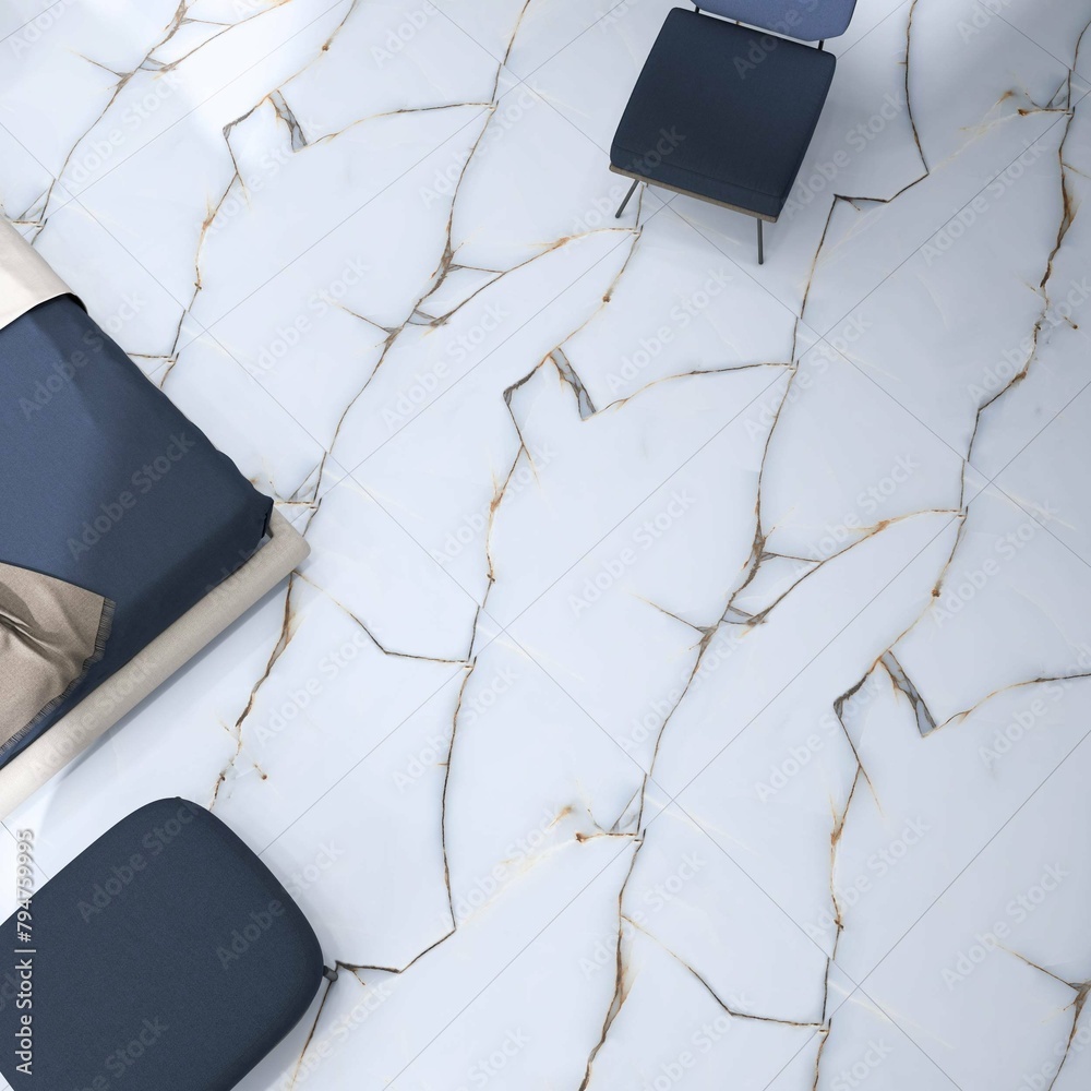 Natural White marble texture is used as the backdrop for stone wall art ...