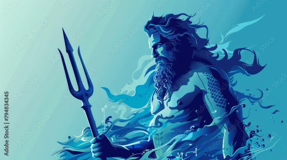 Poseidon is one of the Twelve Olympians in ancient Greek religion and ...