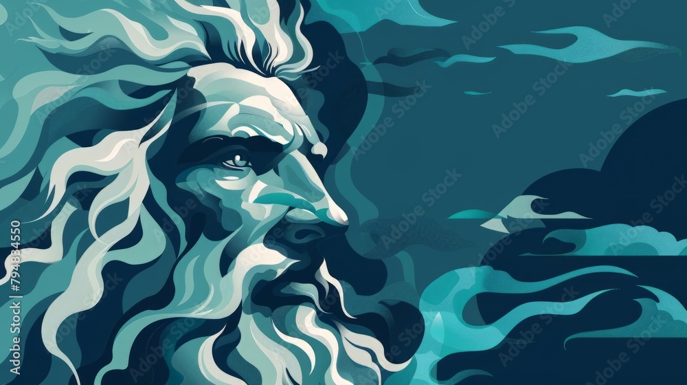 Poseidon is one of the Twelve Olympians in ancient Greek religion and ...