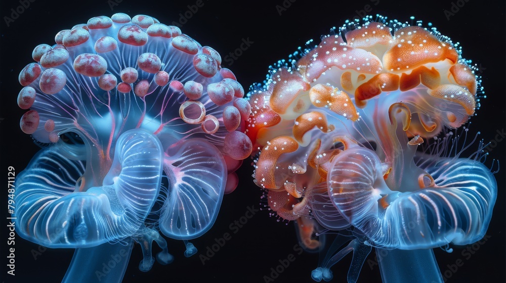 Illustrate the process of neuroimaging techniques such as MRI, CT, and ...