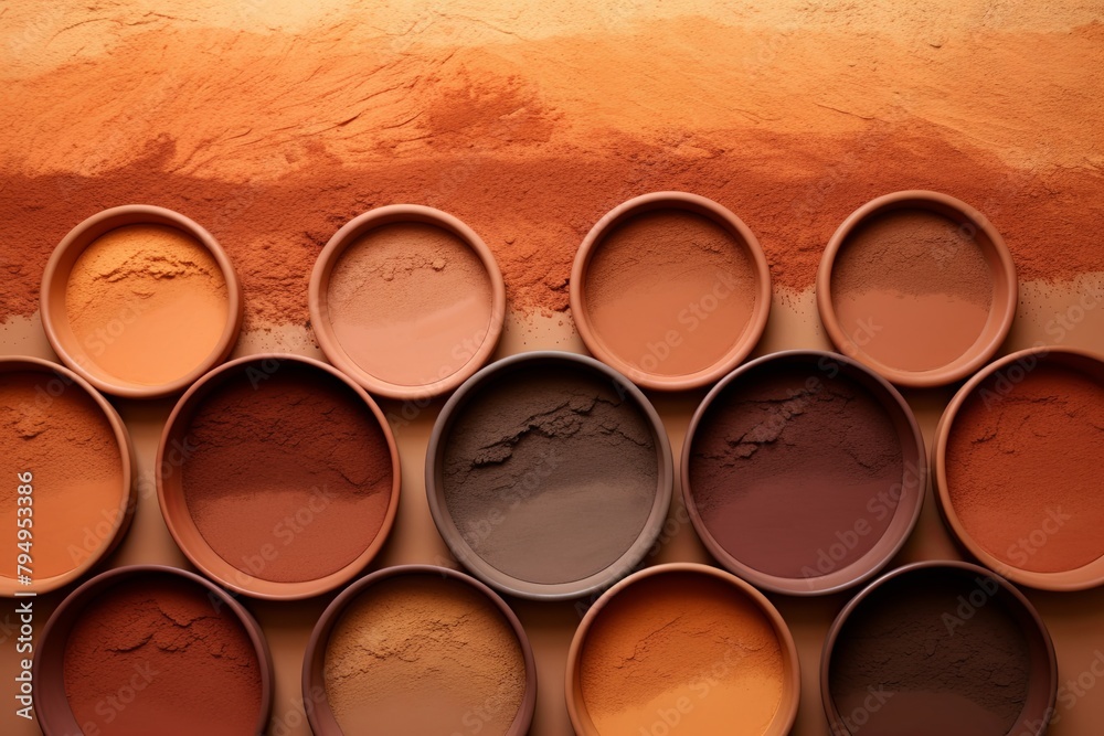 Terracotta Blaze: Burnt Sienna Earth Gradients and the Dynamic Color ...