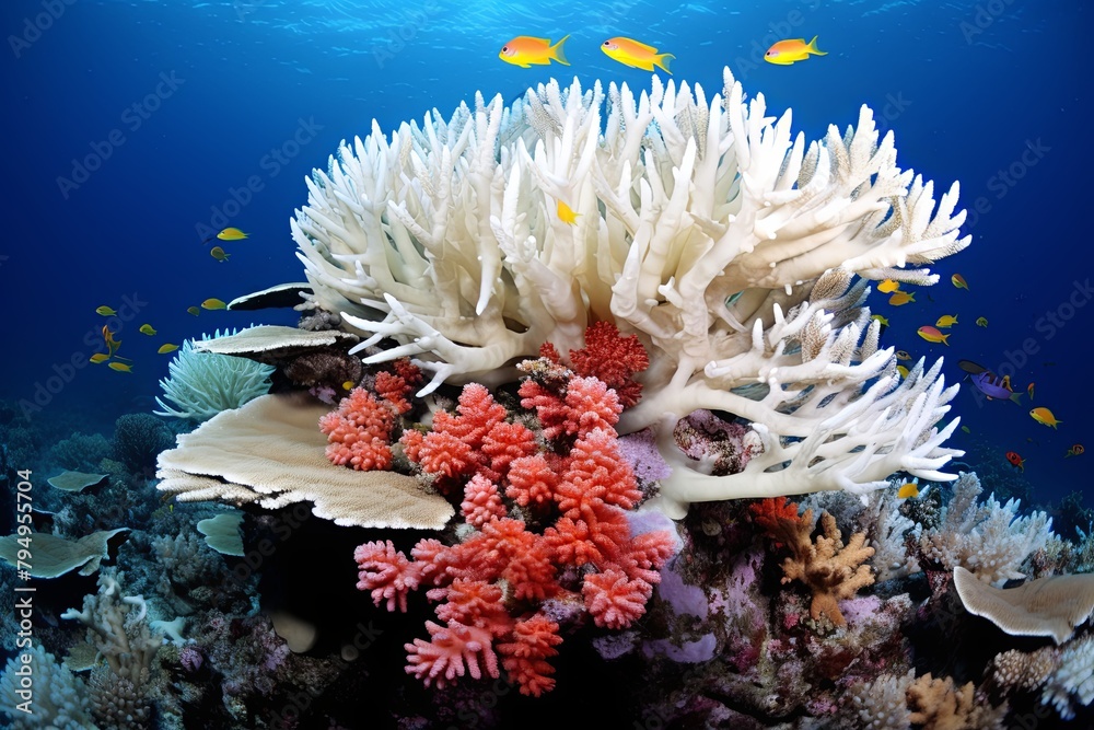 Coral Bleaching Data Visuals: Insightful Infographics of the Coral Reef ...