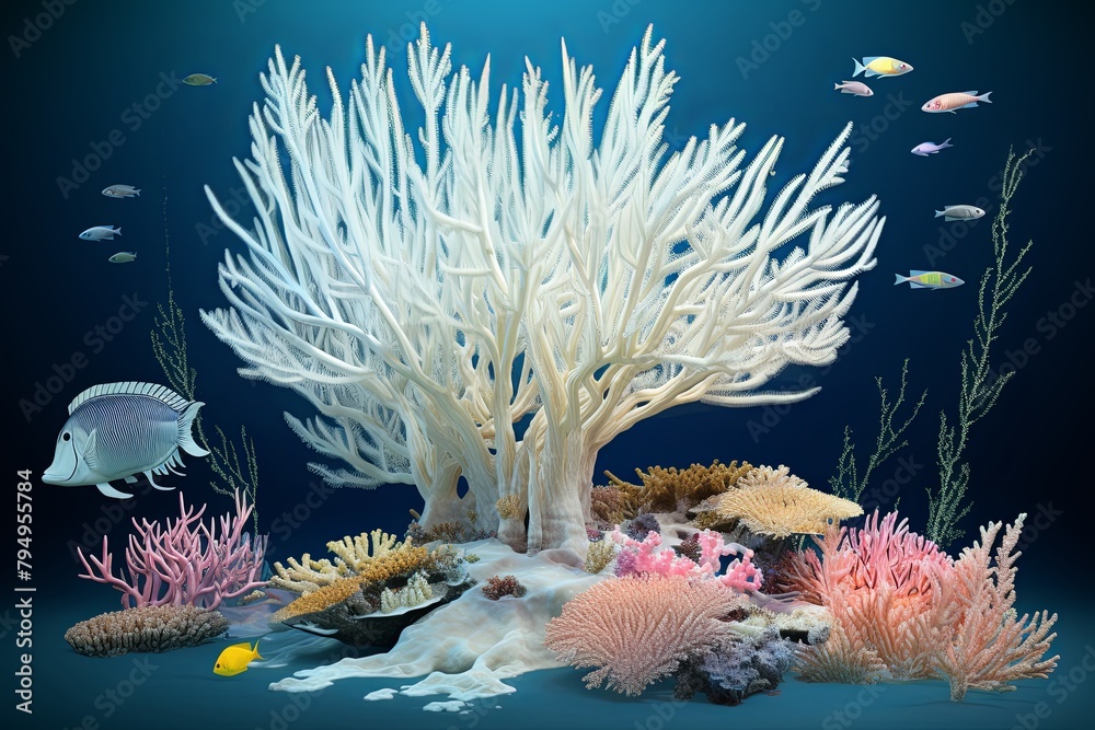 Coral Bleaching Data Infographics: Visualizing the Coral Reef Ecosystem ...