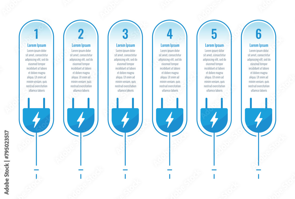 Infographic template for energy, environment, annual report, magazine ...