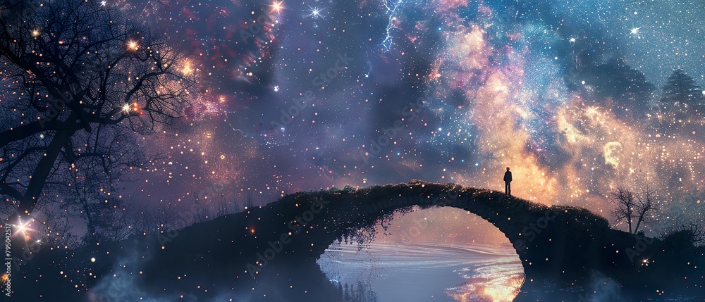 Celestial Seeker, Starlight Veil, Exploring alternate dimensions ... Celestial Seeker, Starlight Veil, Exploring alternate dimensions ...