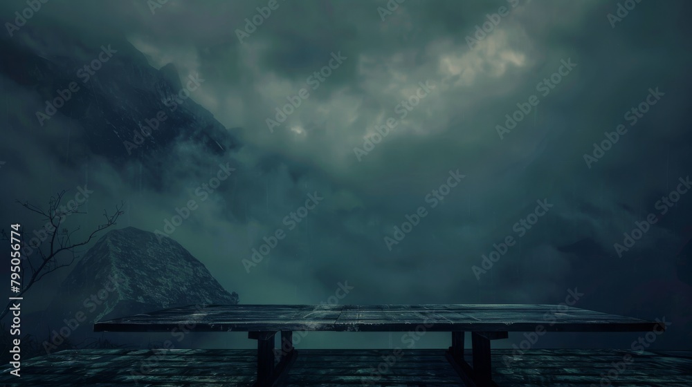 make slides, dark, table, Table background, black background, add text ...