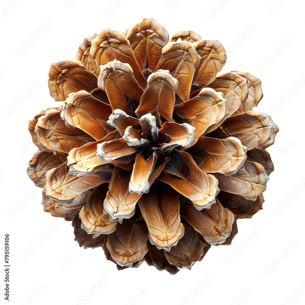 Foto de Pine cone PNG. Pine cone from pine tree isolated. Pine cone top ...