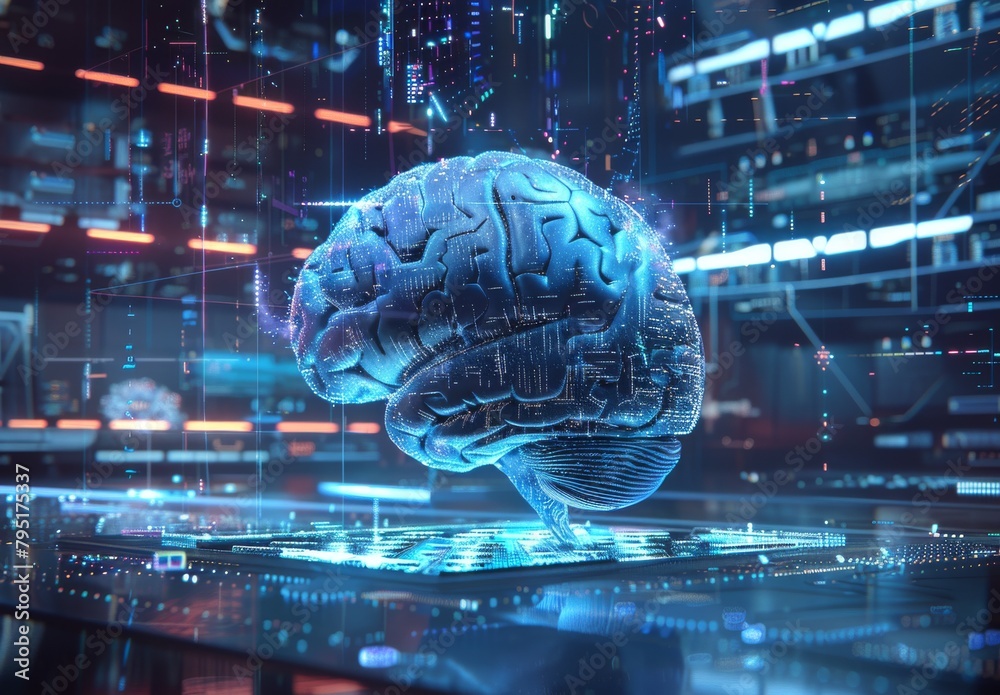 AI, analysis, artificial intelligence, automation, big data, brain ...