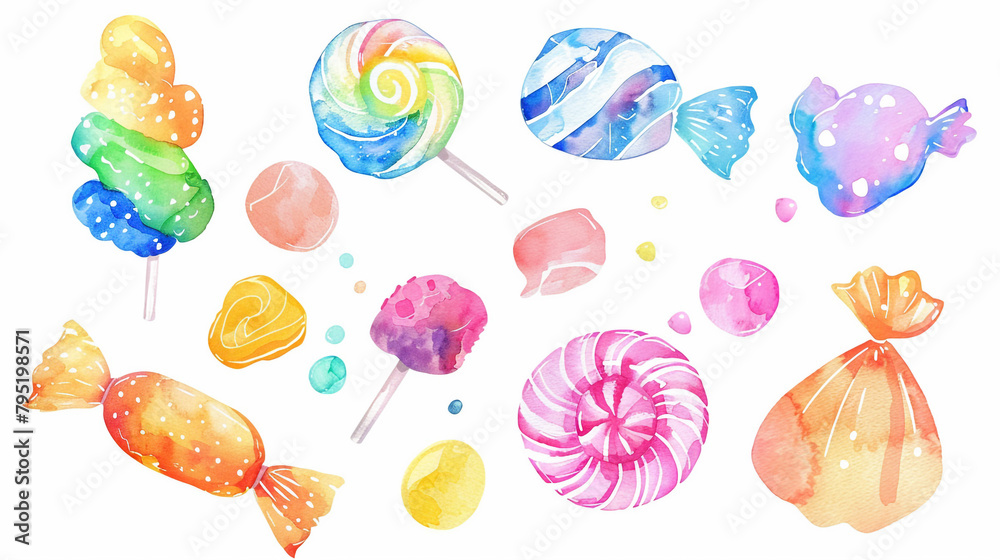 Dive into a world of sweetness and vibrant colors with an AI-generated ...