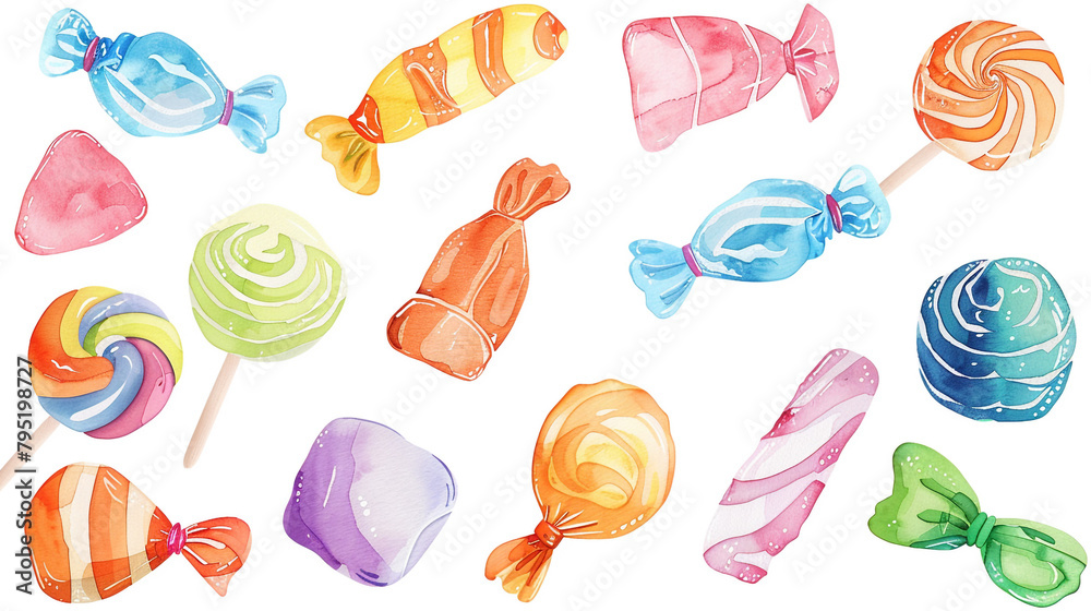 Dive into a world of sweetness and vibrant colors with an AI-generated ...