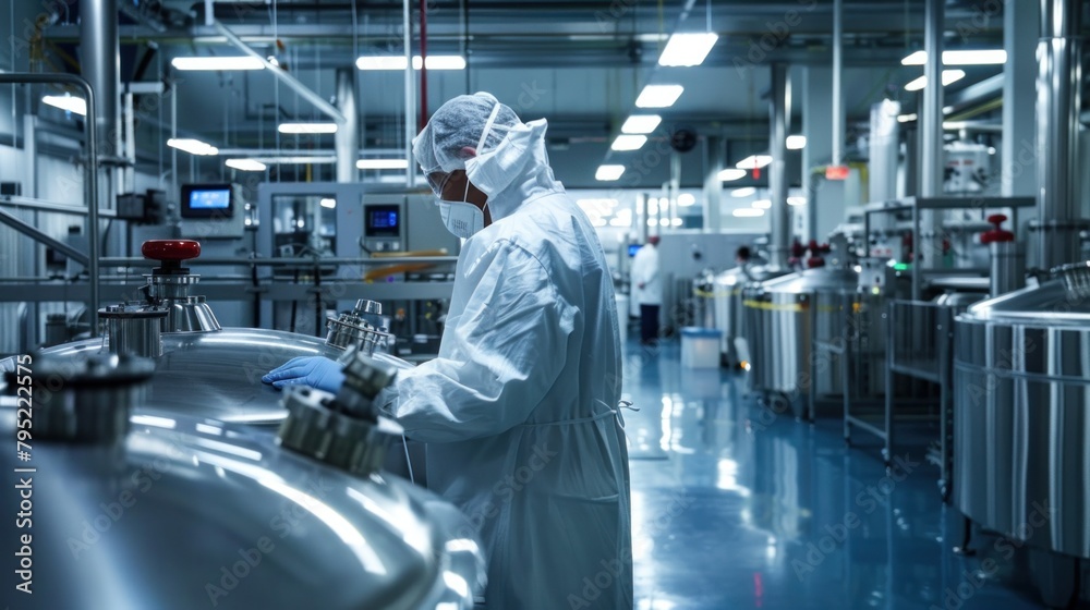 Inside the dietary supplement factory where Stock Photo | Adobe Stock