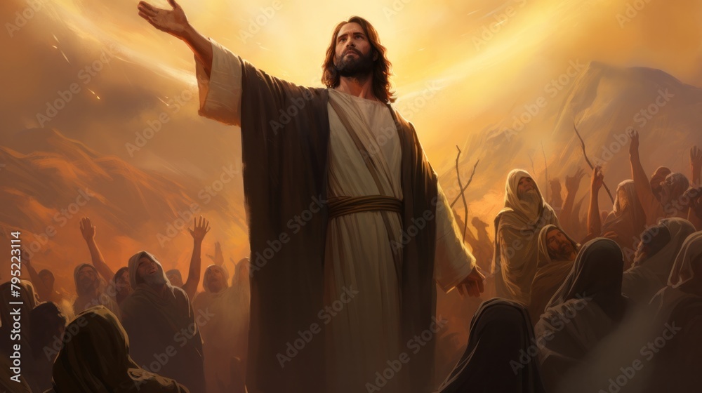 In telling the profound story of Jesus' life. The key moments of His ...