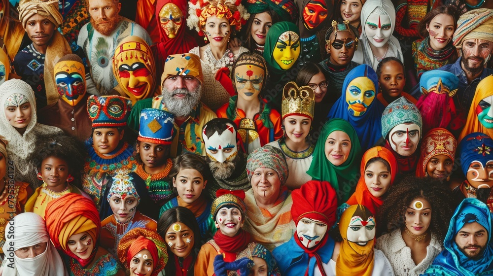Illustrate the beauty of multiculturalism and inclusivity with images ...