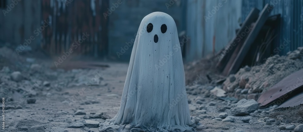 Ghostly Tikbalang A Mythical Creature from Philippine Folklore Stock ...