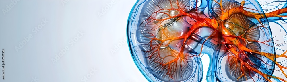 Detailed Anatomical of Kidney Structure and Associated Lymphatics for ...