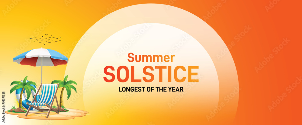 Summer Solstice. Longest day of the year. summer solstice template ...