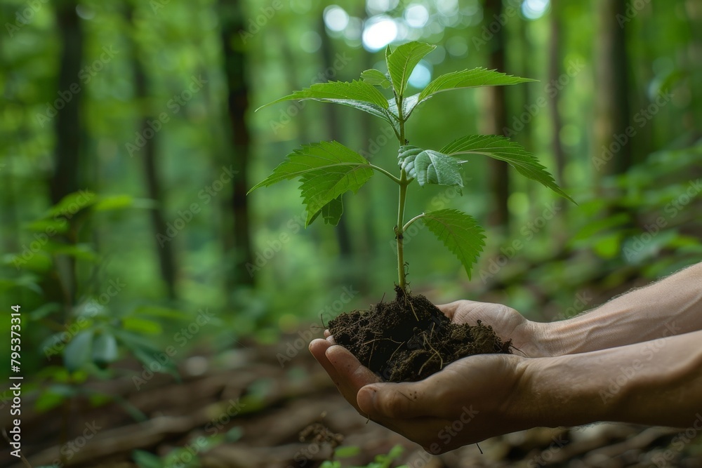 Planting trees with volunteer families for eco-friendly and corporate ...