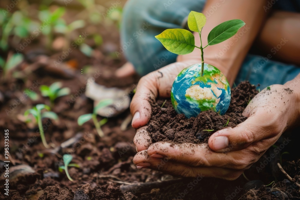 Planting trees with volunteer families for eco-friendly and corporate ...