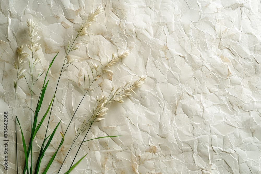 A subtle sugarcane paper texture, its grain fine and environmentally ...