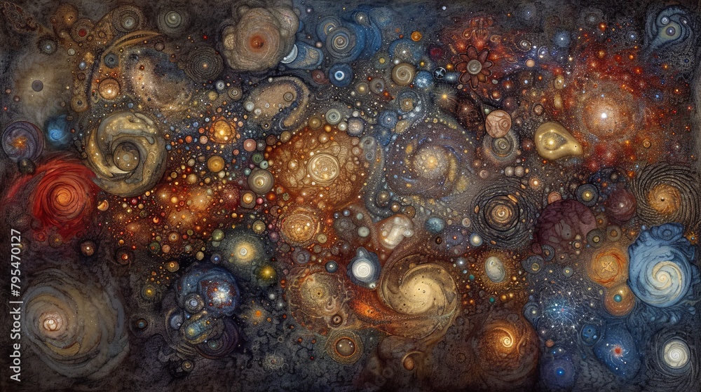 Marvel at the sheer size and complexity of the universe Stock ...