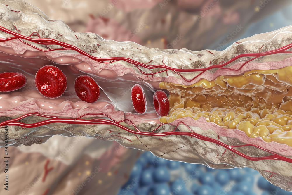 Learn about the impact of arterial health on cardiovascular systems with our side-by-side ...