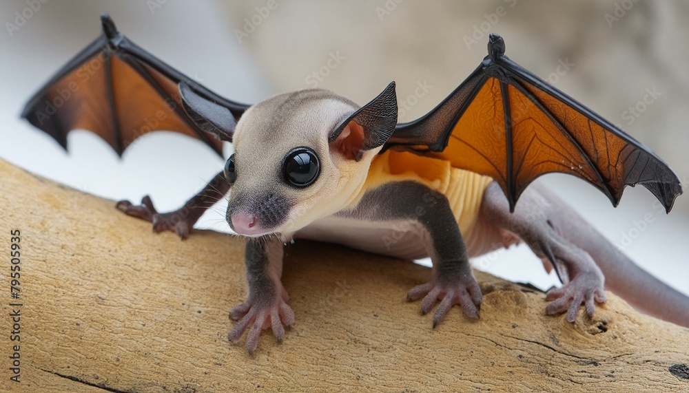 The Batformer: A Super Buff Creature Blending Bat and Gecko Features ...