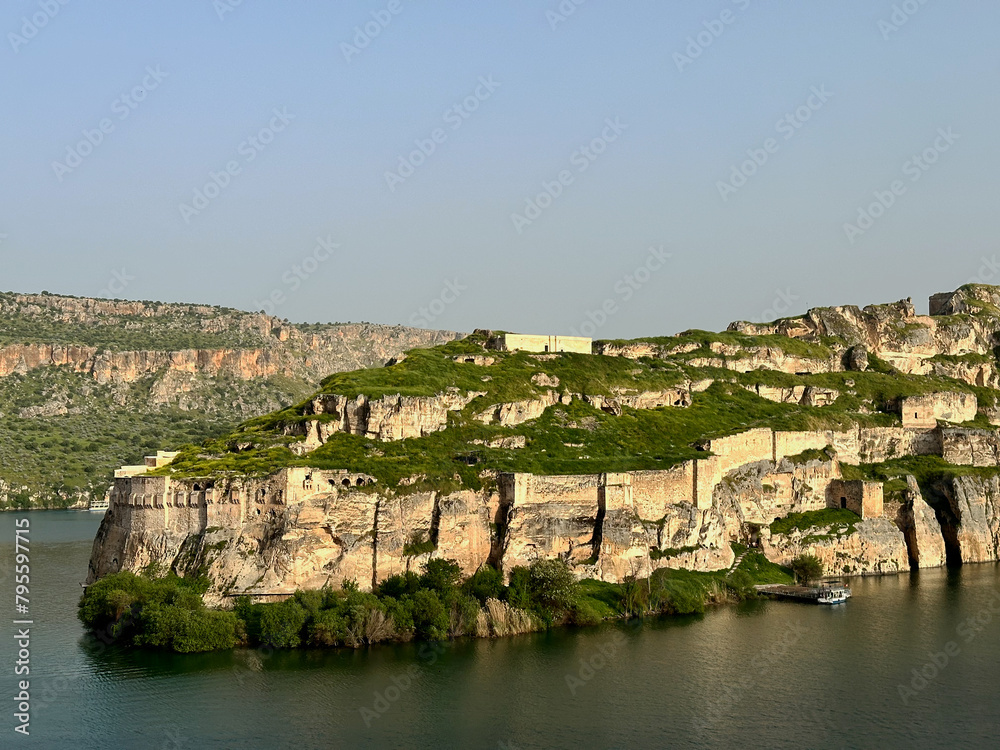 Rumkale: Ancient fortress on the Euphrates River. Witness centuries of ...