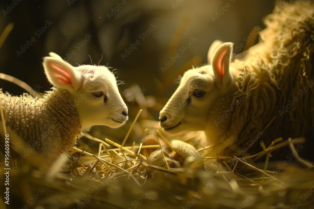 - Jesus Christ, good shepherd, Psalm 23, lamb, sheep, God, bible ...