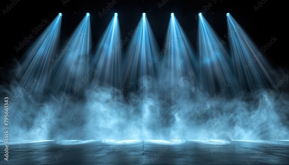 Modern dance stage light background with spotlight illuminated for ...