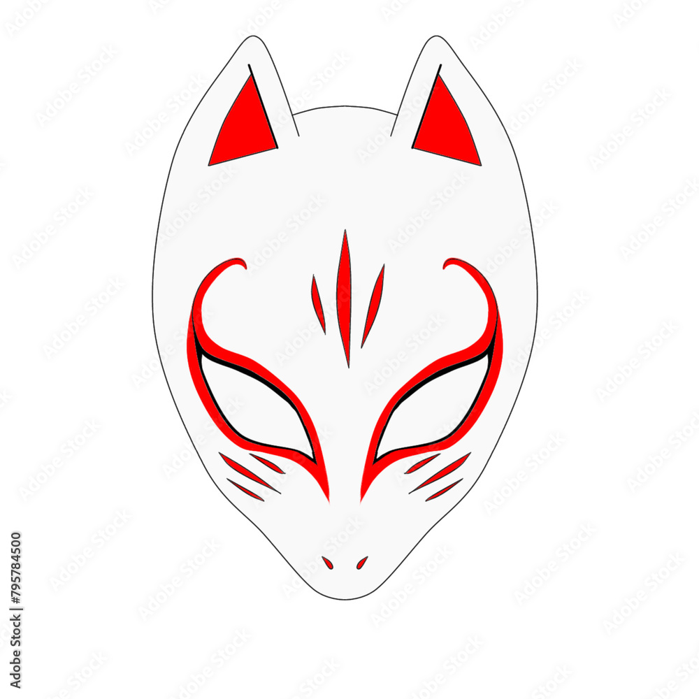 mask yusuke kitagawa persona 5 for your character Stock Illustration ...