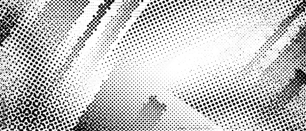 Halftone grunge texture. Distorted rough dirty scratch textured ...