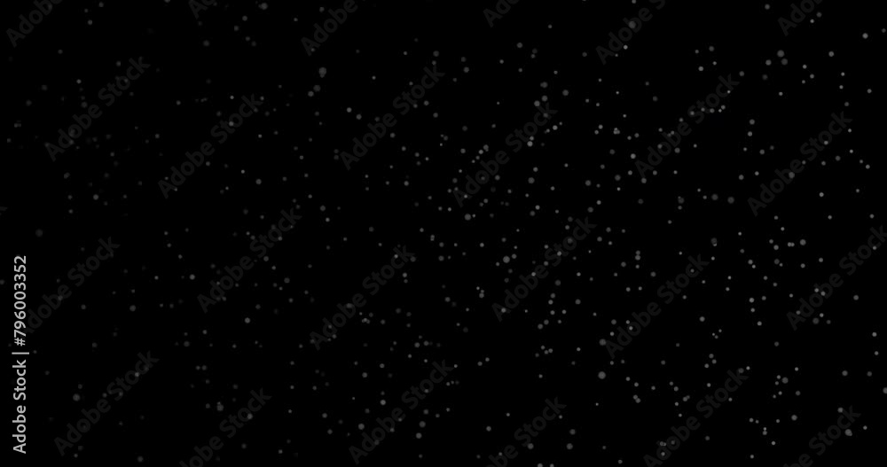 4K Subtle dust particle background overlay realistic light dust effect ...