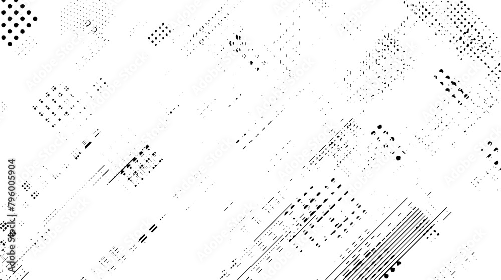 Overlays line sketch vintage stamp texture with effect grunge. Vector ...