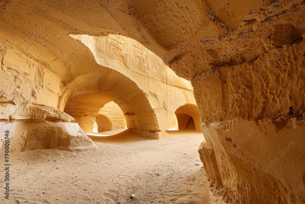 Discover the secrets of an ancient city buried beneath the sands, where ...