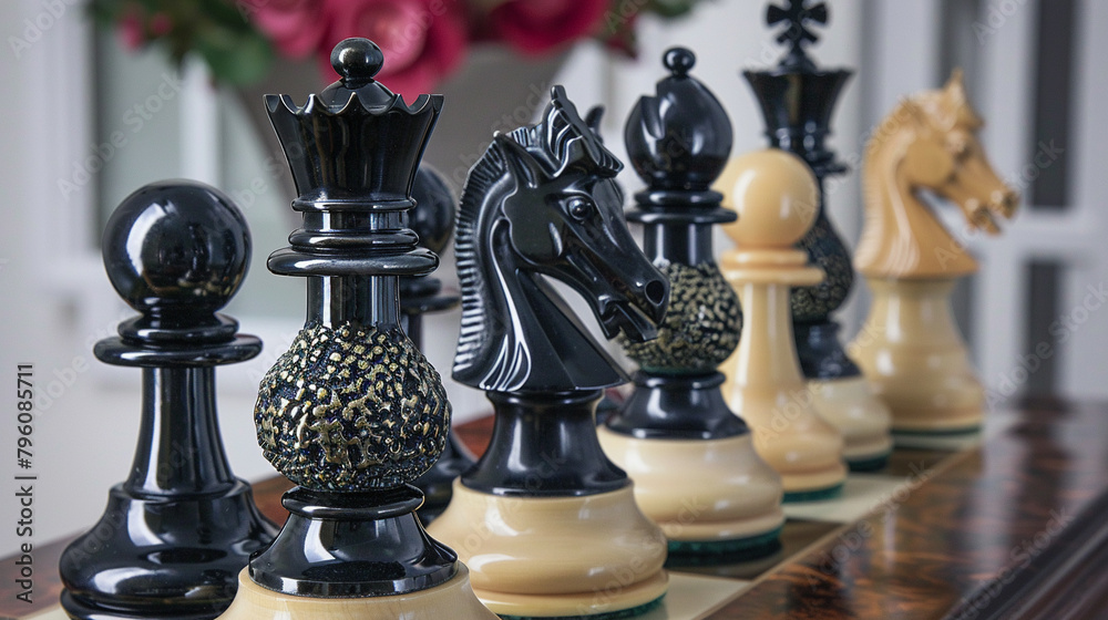 In the realm of chess, alloy knights represent the pinnacle of strategy ...