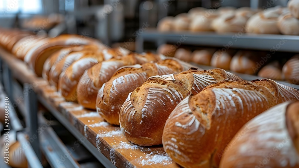 Automated Sorting Process with Linear Motion in a Bakery Factory ...