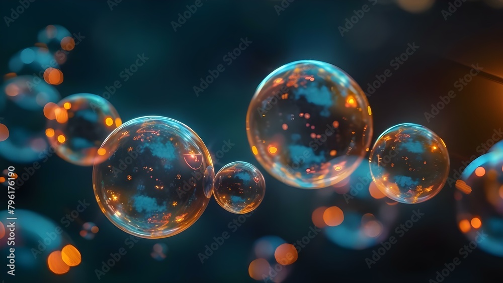 Bubble chart shows market share changes over time against growth rates ...