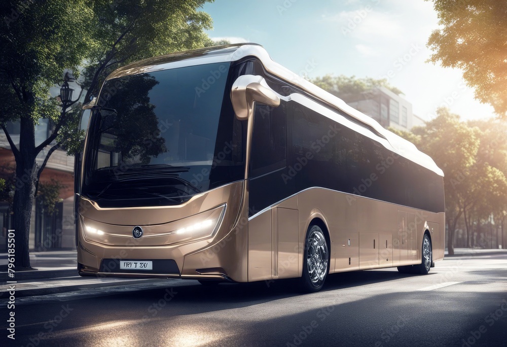 'bus luxury 3d representing concept image render isolated destination ...